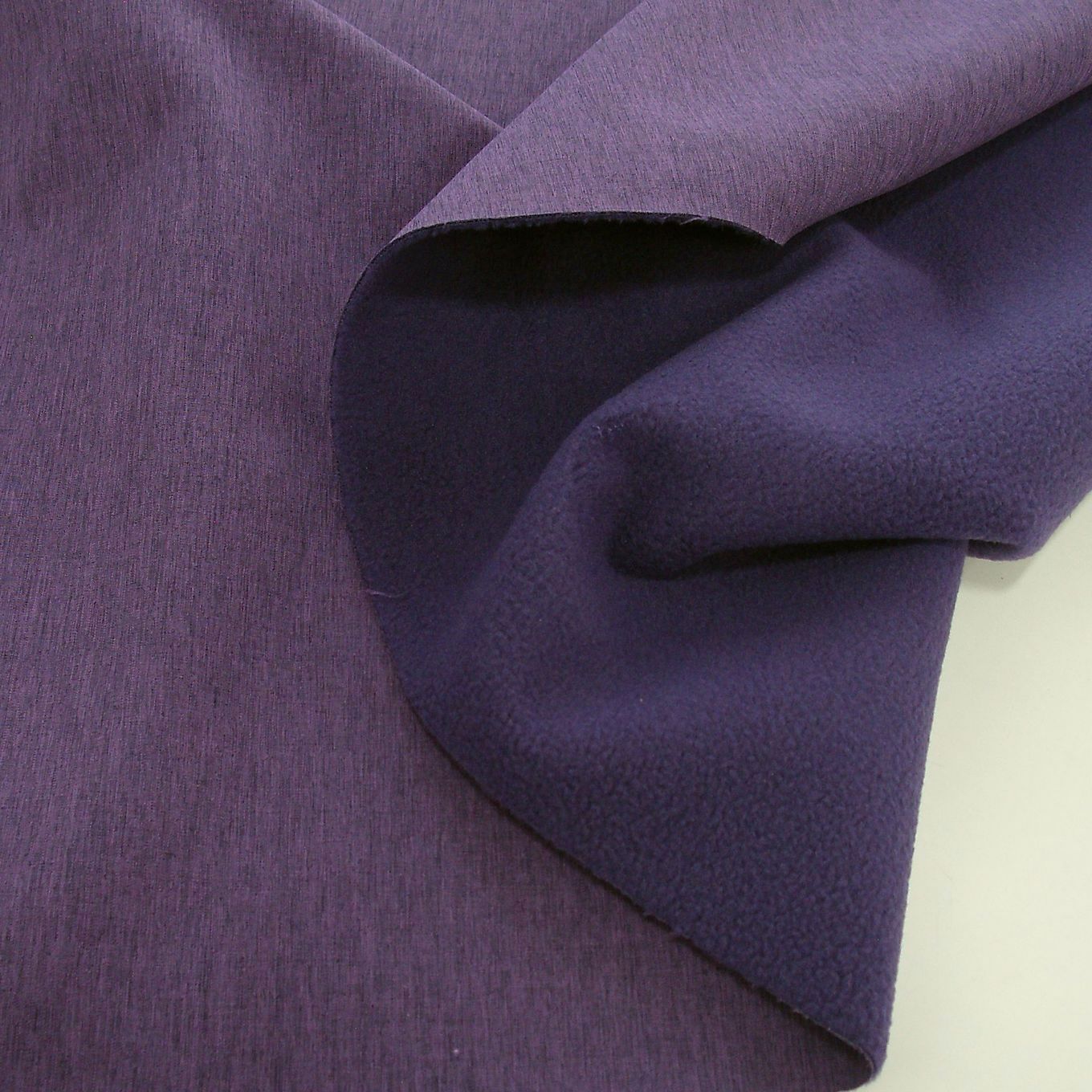 Winter Softshell Outdoor Stoff mit Fleece wasserdicht Lila | Antik Lila ...