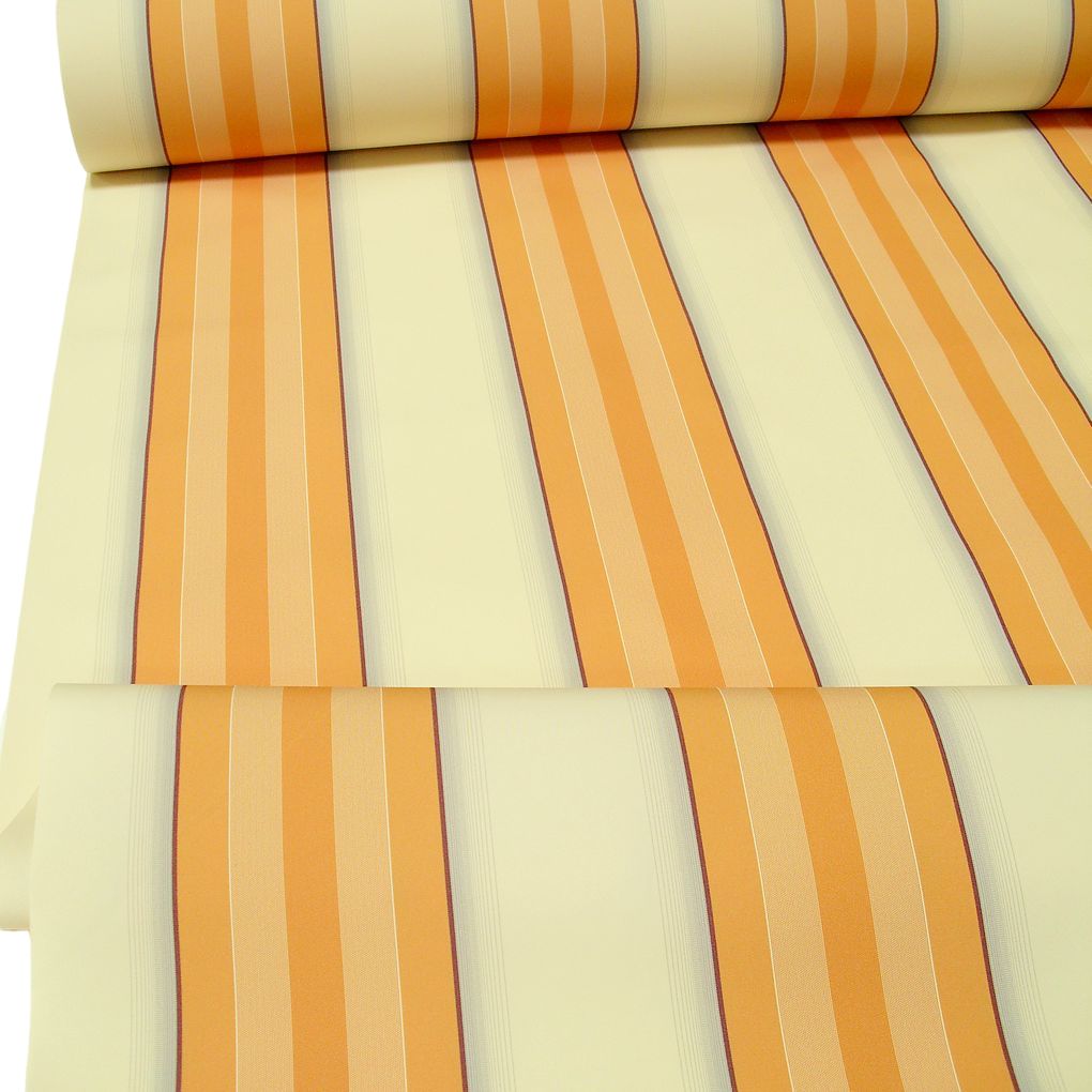 Markisenstoffe Meterware Wasserdicht UV beständig - creme ocker terra ...