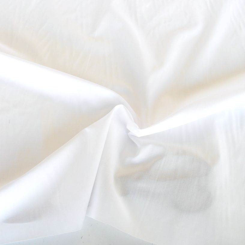 feiner weicher Baumwoll-Batist Stoff in weiß | Weiß | 176563